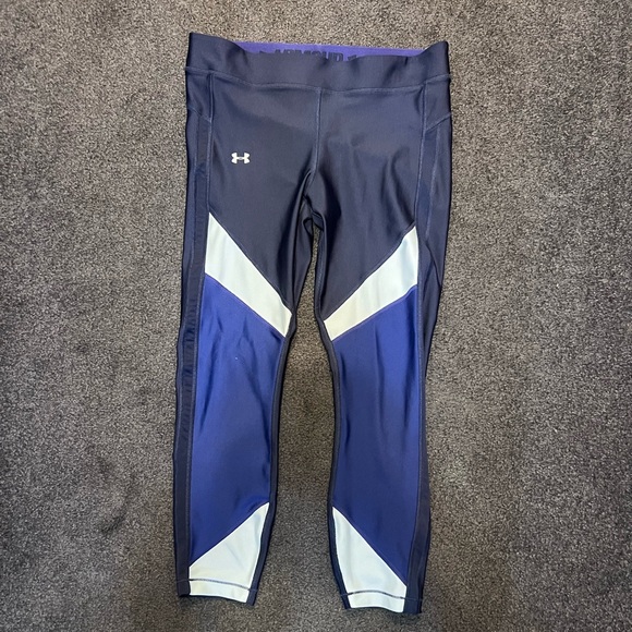 Under Armour | Other | Blue Under Armor Workout Pants | Poshmark
